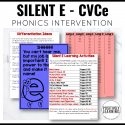 Silent E Activities - Positively Learning
