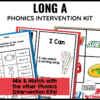 Long A Phonics Activities - Positively Learning