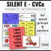 Silent E Activities - Positively Learning