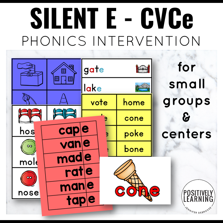 Silent E Activities Positively Learning