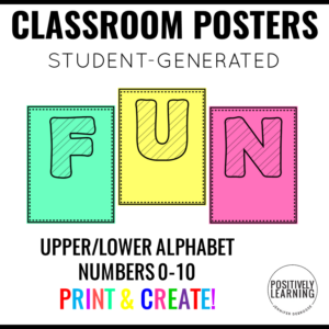 Classroom Posters - Positively Learning
