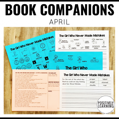 Book Companions for Spring - Positively Learning