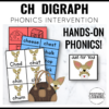 CH Digraph Phonics Activities - Positively Learning