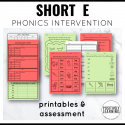 Short E Phonics - Positively Learning