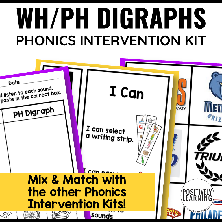 WH and PH Digraphs - Positively Learning