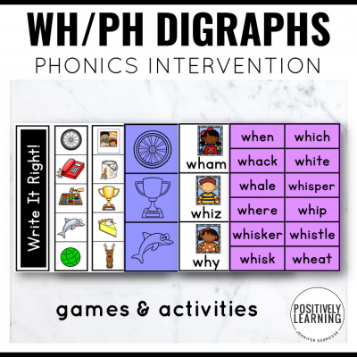 WH and PH Digraphs - Positively Learning