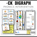 CK Digraph Phonics Activities - Positively Learning