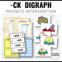 CK Digraph Phonics Activities - Positively Learning