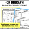 CK Digraph Phonics Activities - Positively Learning