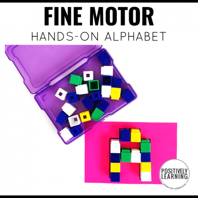 Fine Motor Alphabet - Positively Learning