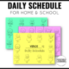 Daily Schedules - Positively Learning