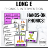 Long E Phonics Activities - Positively Learning