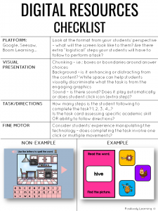 Digital Resources for Special Education - Positively Learning