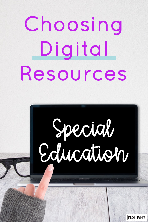 Digital Resources for Special Education - Positively Learning
