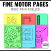 Fine Motor Practice Binder - Positively Learning