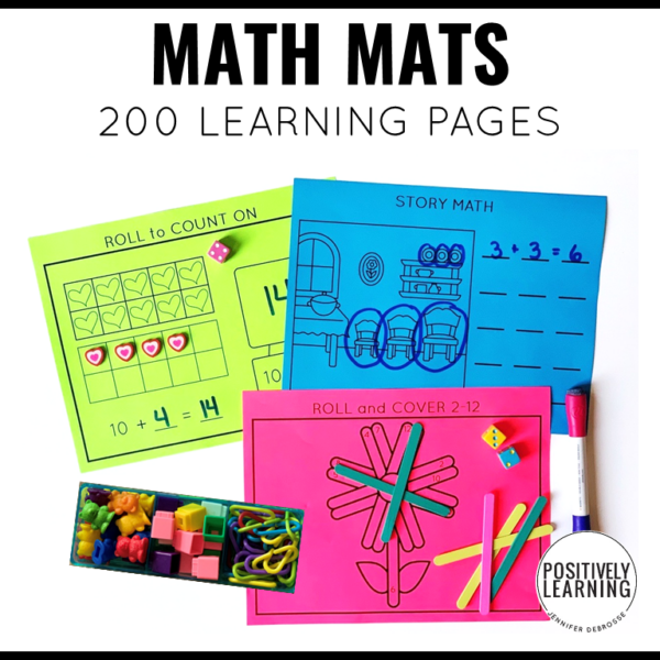 Dice Math Centers - Positively Learning