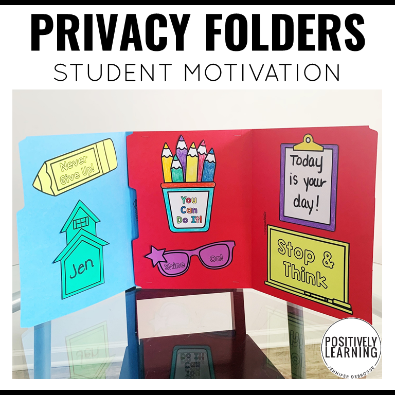 Student Privacy Folders - Positively Learning