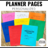 Special Educator Planner Pages - Positively Learning