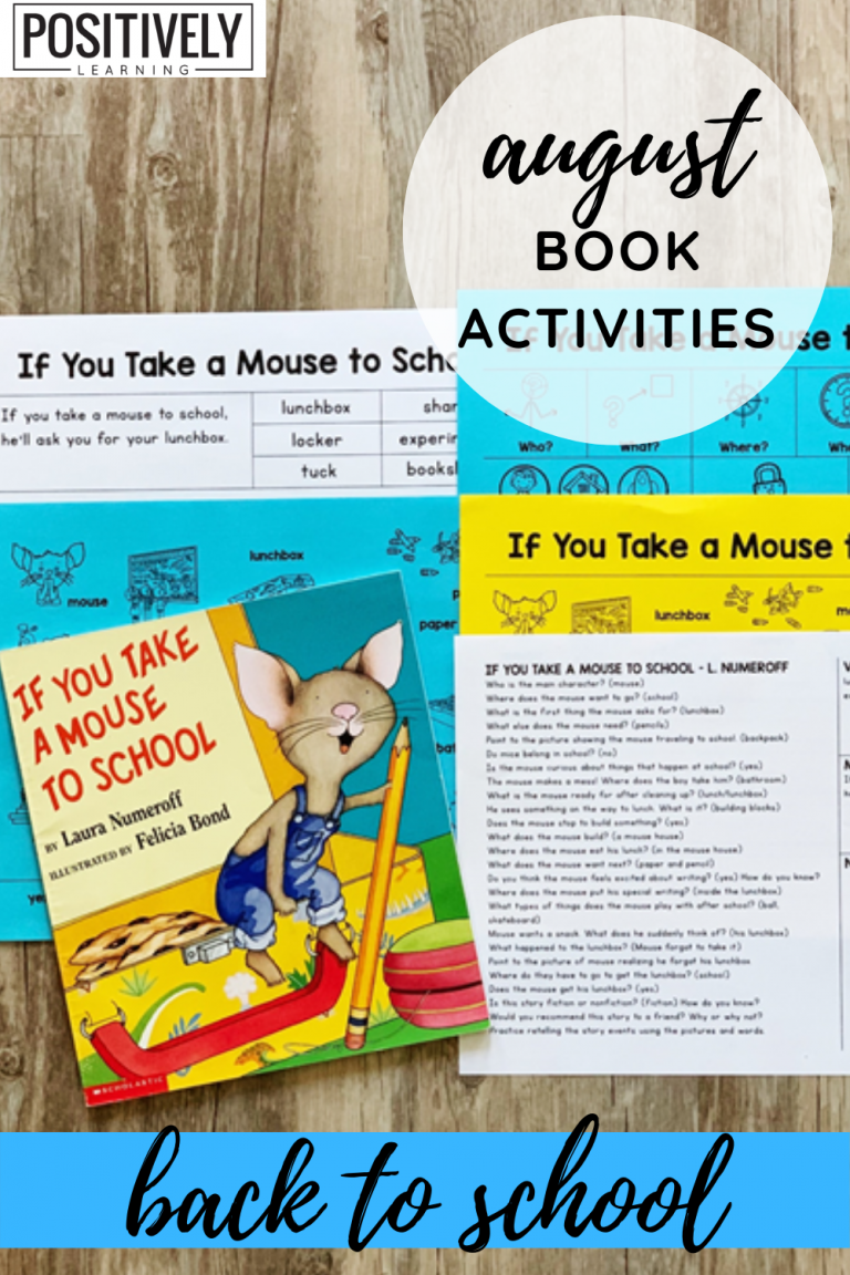 Back to School Books - Positively Learning