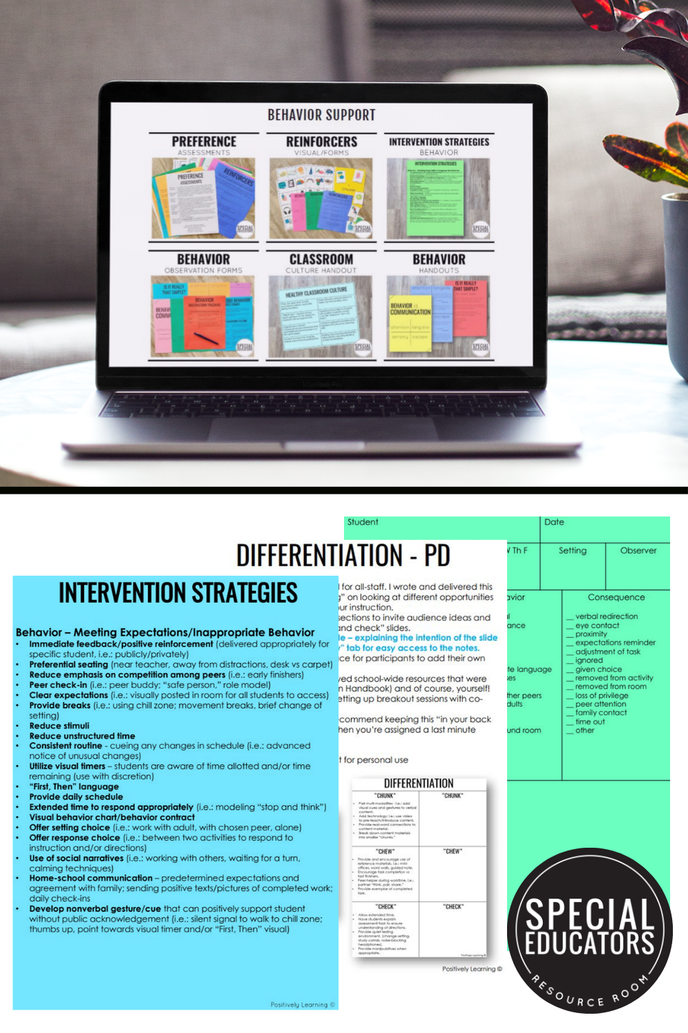 Special Educators Resource Bundle - Positively Learning