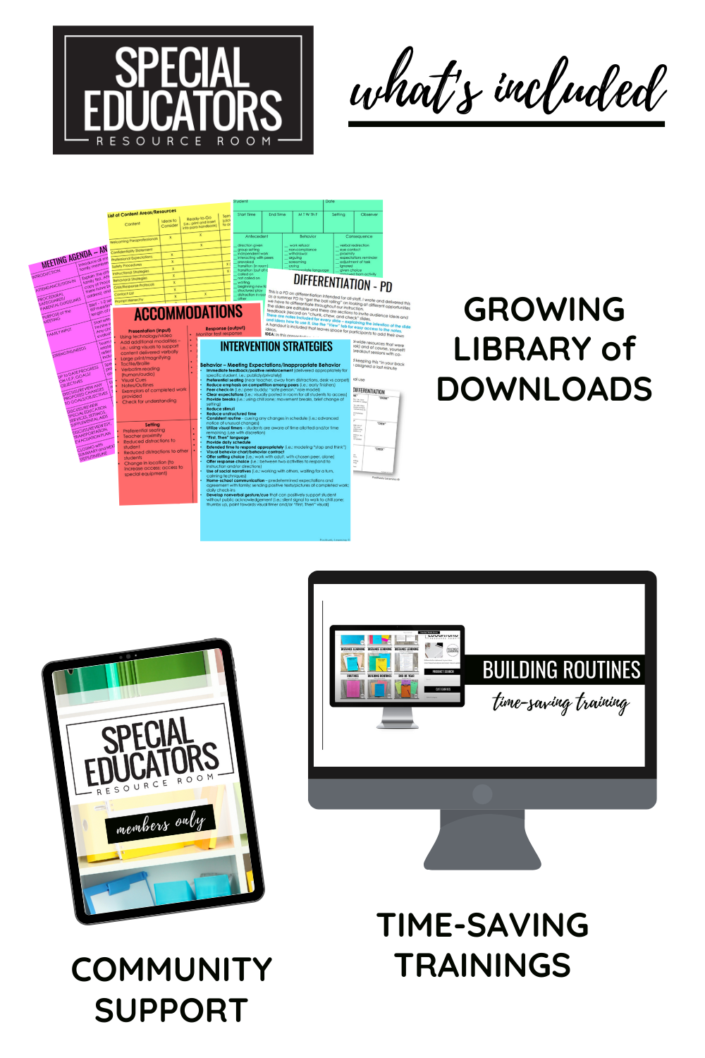 Special Educators Resource Bundle - Positively Learning