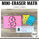 Unicorn Math Task Boxes - Positively Learning