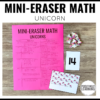 Unicorn Math Task Boxes - Positively Learning