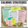 Calming Strategies Social Narratives - Positively Learning