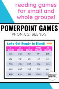 PowerPoint Games for Phonics - Positively Learning