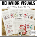 Behavior Visuals for Lanyards - Positively Learning