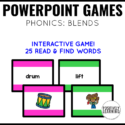 PowerPoint Games for Phonics - Positively Learning