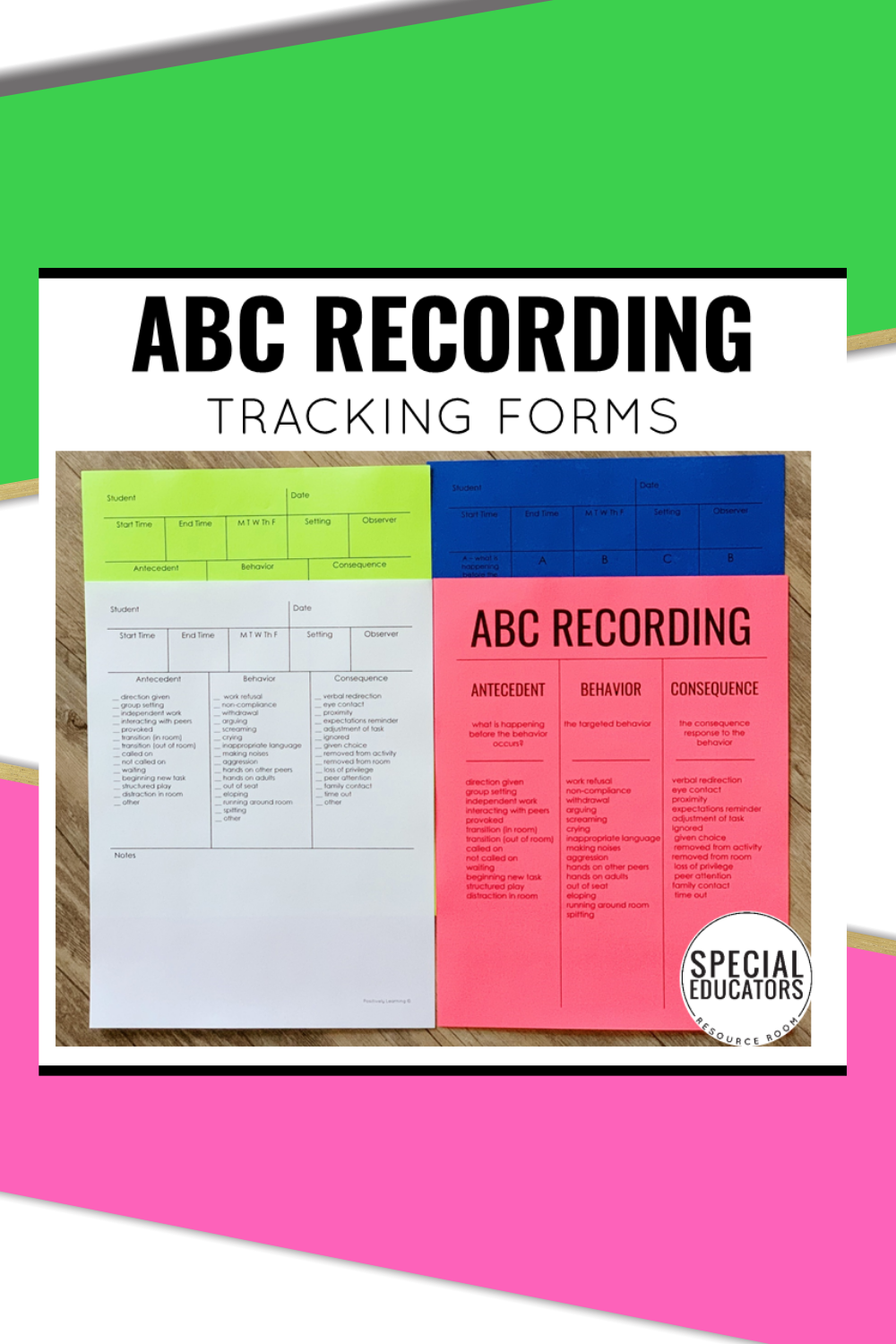 Special Educators Resource Room - Positively Learning