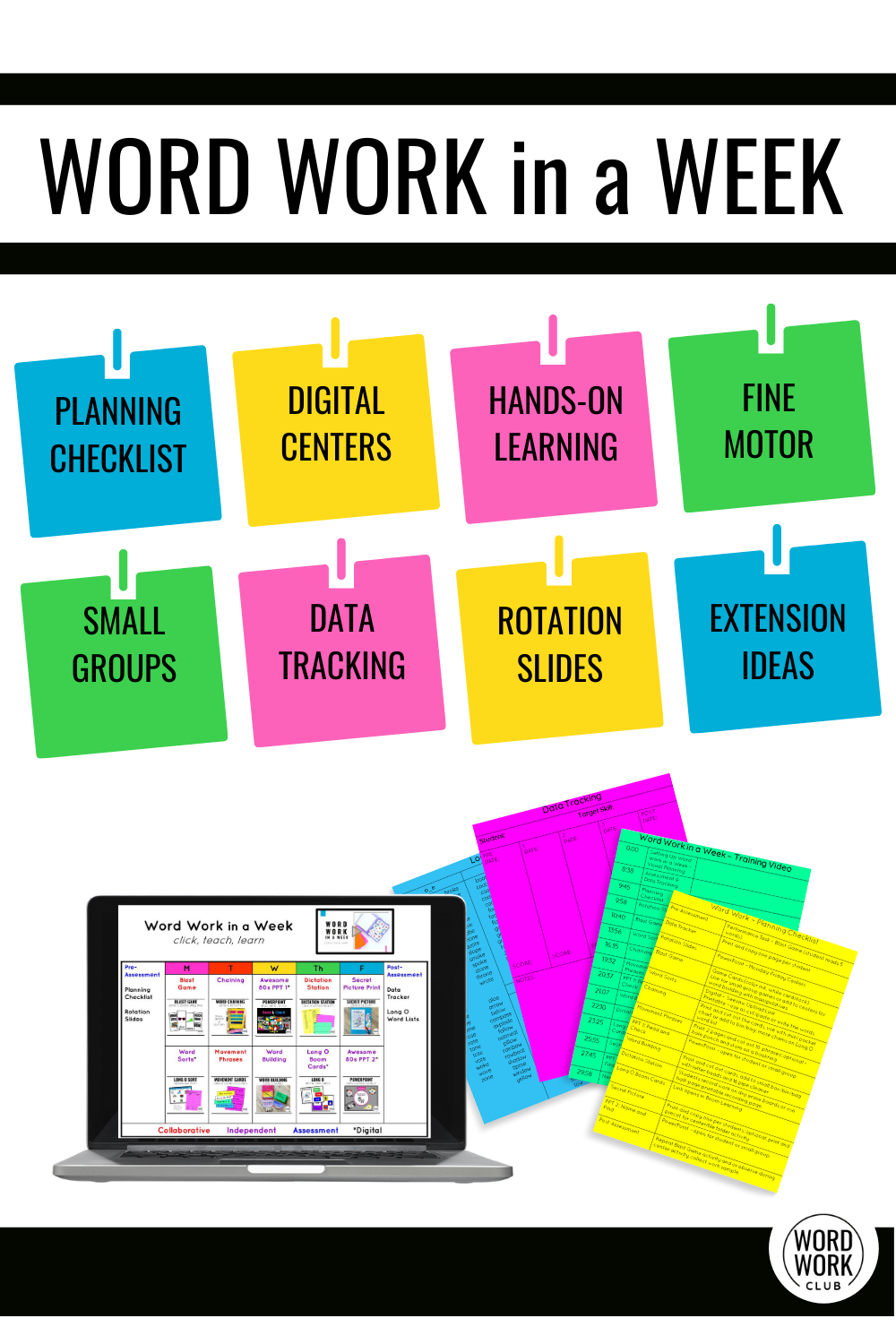 Word Work that's DONE for YOU! - Positively Learning