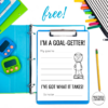 Goal Setting for Students: Classroom Freebie - Positively Learning