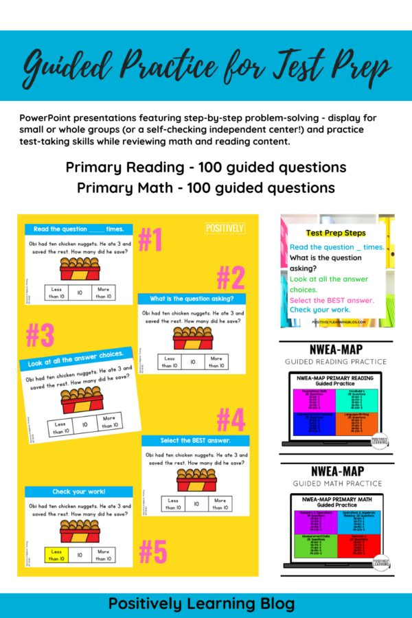Test Prep in the Resource Room - Positively Learning