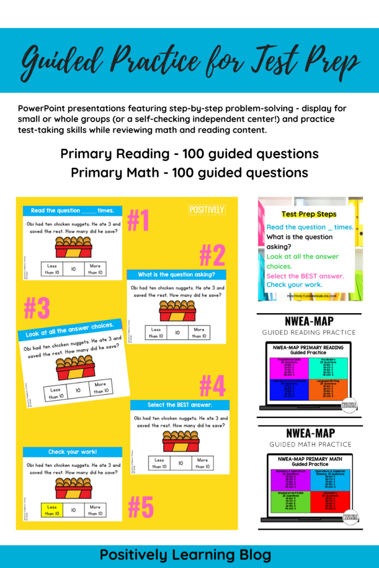 Test Prep in the Resource Room - Positively Learning