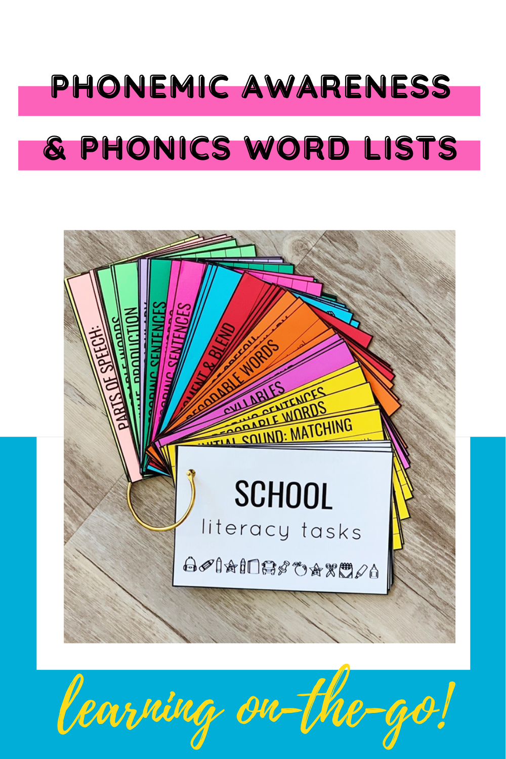 Phonemic Awareness Word Lists - Positively Learning
