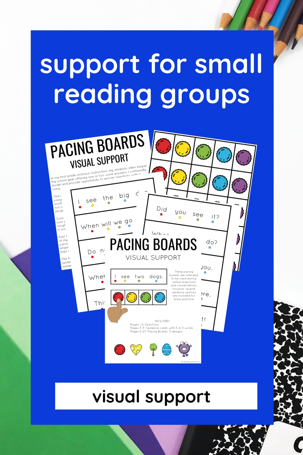 Pacing Boards Visuals - Positively Learning