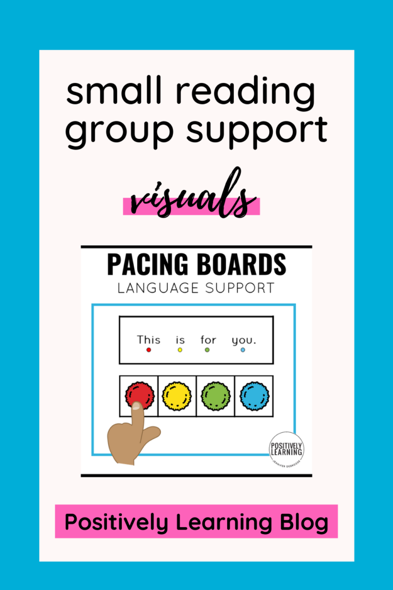 Pacing Boards Visuals - Positively Learning
