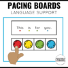 Pacing Boards Visuals - Positively Learning