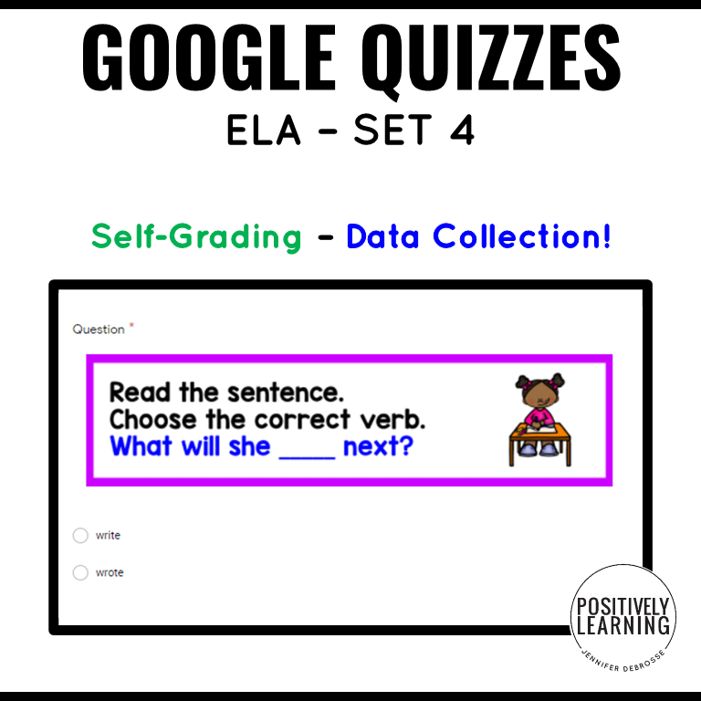 Google Quizzes for Progress Monitoring - Positively Learning