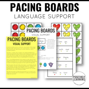 Pacing Boards Visuals - Positively Learning