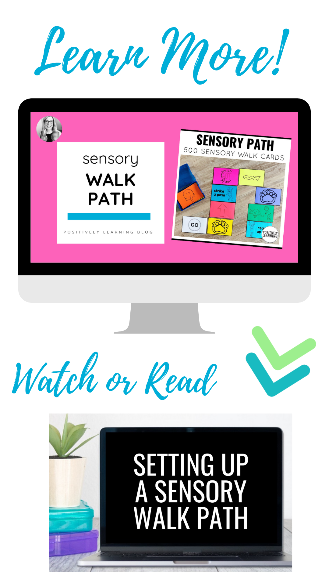 Setting Up a Sensory Walk Path - Positively Learning