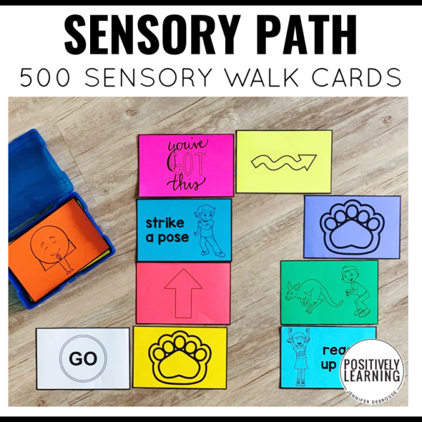Setting Up a Sensory Walk Path - Positively Learning