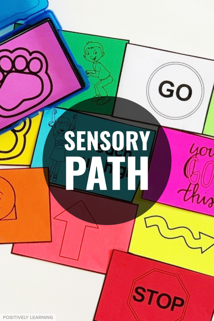 Setting Up a Sensory Walk Path - Positively Learning