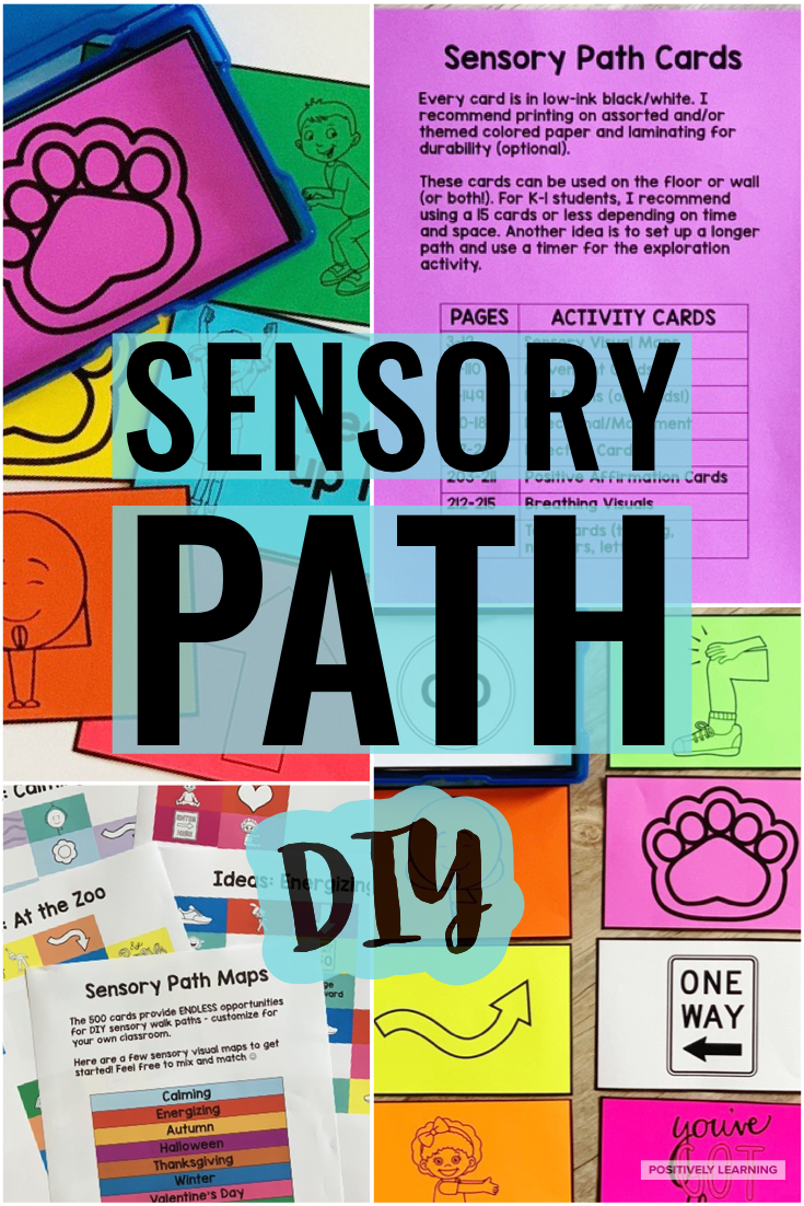 Setting Up a Sensory Walk Path - Positively Learning