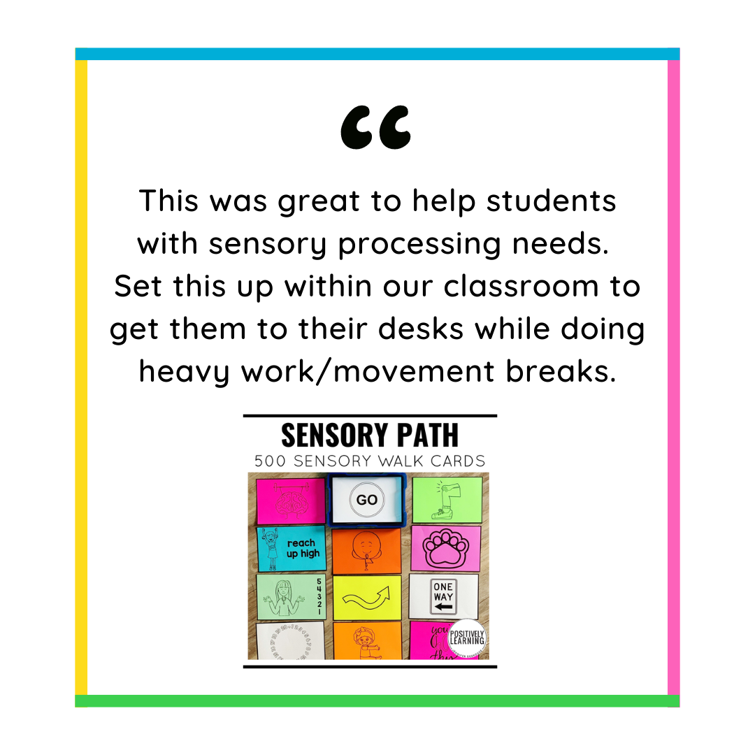 Setting Up a Sensory Walk Path - Positively Learning