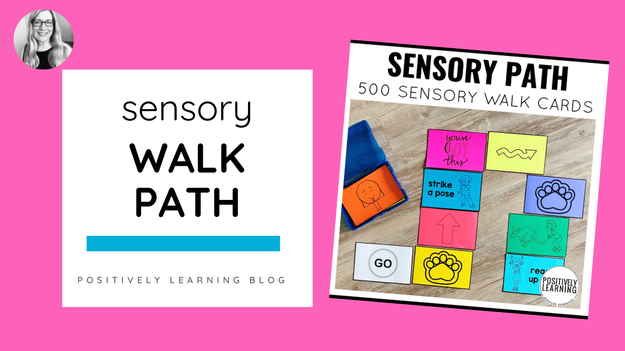 Setting Up a Sensory Walk Path - Positively Learning