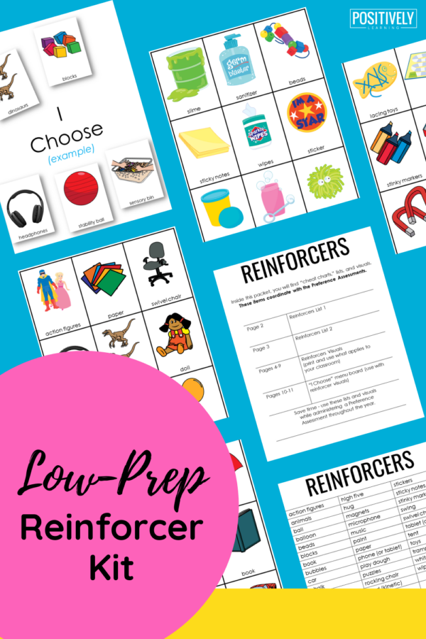 Preference Assessment and Reinforcers Kit - Positively Learning