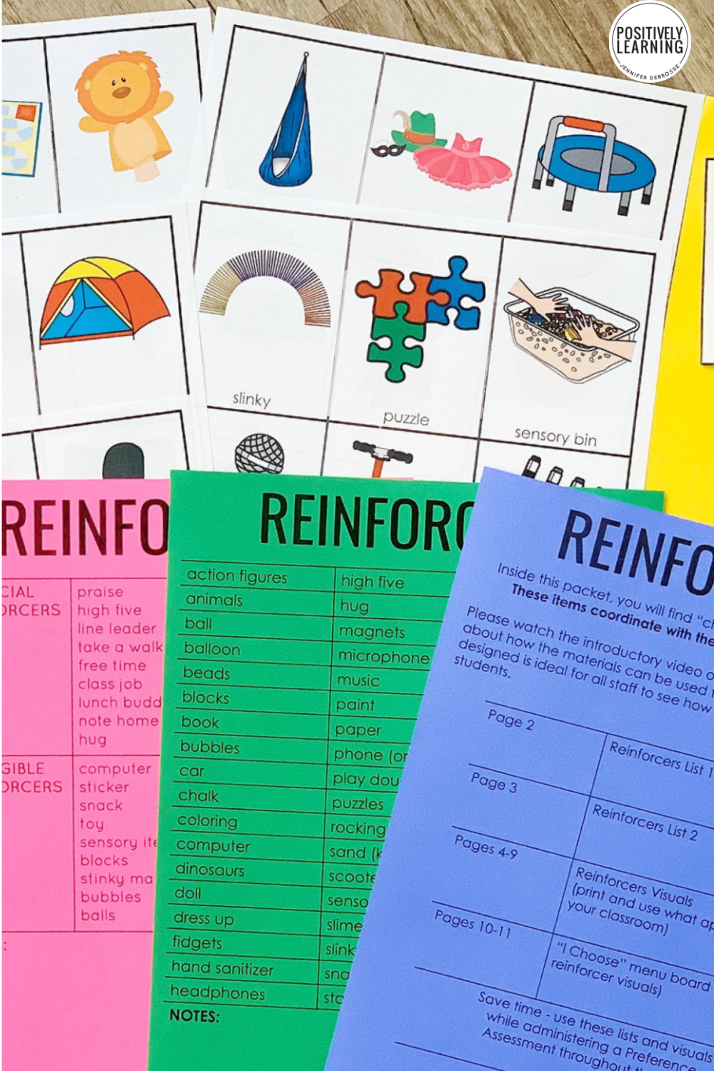 Preference Assessment and Reinforcers Kit - Positively Learning